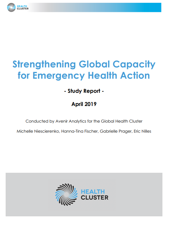 Strengthening global capacity for emergency health action