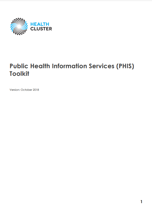 Public Health Information Services (PHIS) Toolkit - complete kit